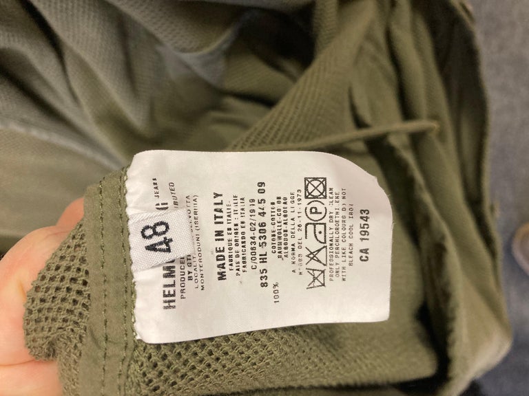 Vintage Helmut Lang Hooded Mesh Men Jacket Size 48IT(Large) For Sale at ...