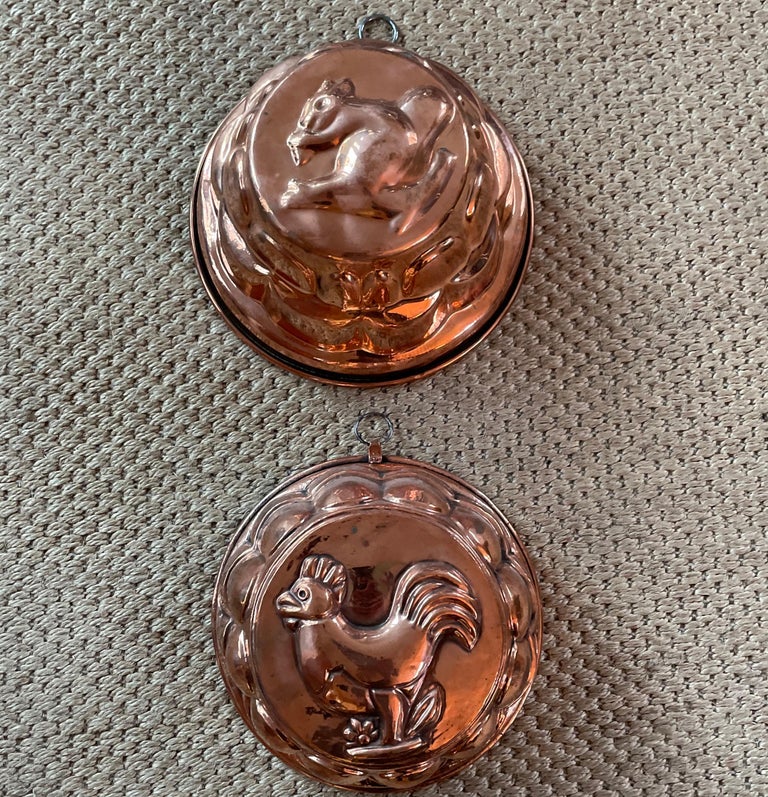 Vintage Hen Copper Mould at 1stDibs