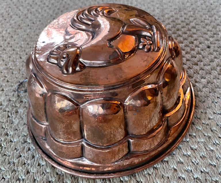 Vintage Hen Copper Mould at 1stDibs