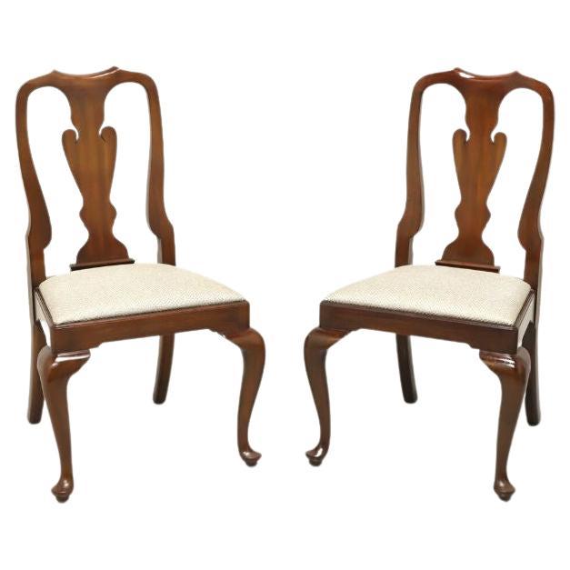 Early Queen Anne Grain Painted Spanish Foot Side Chair For Sale at 1stDibs