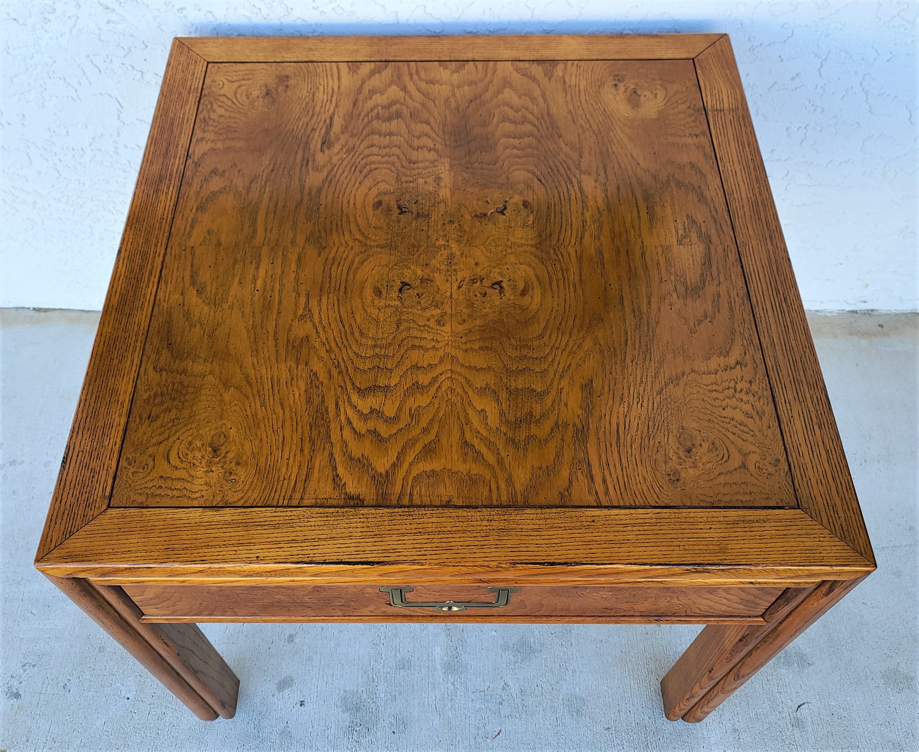 Vintage Henredon Artefacts End Side Table For Sale at 1stDibs ...