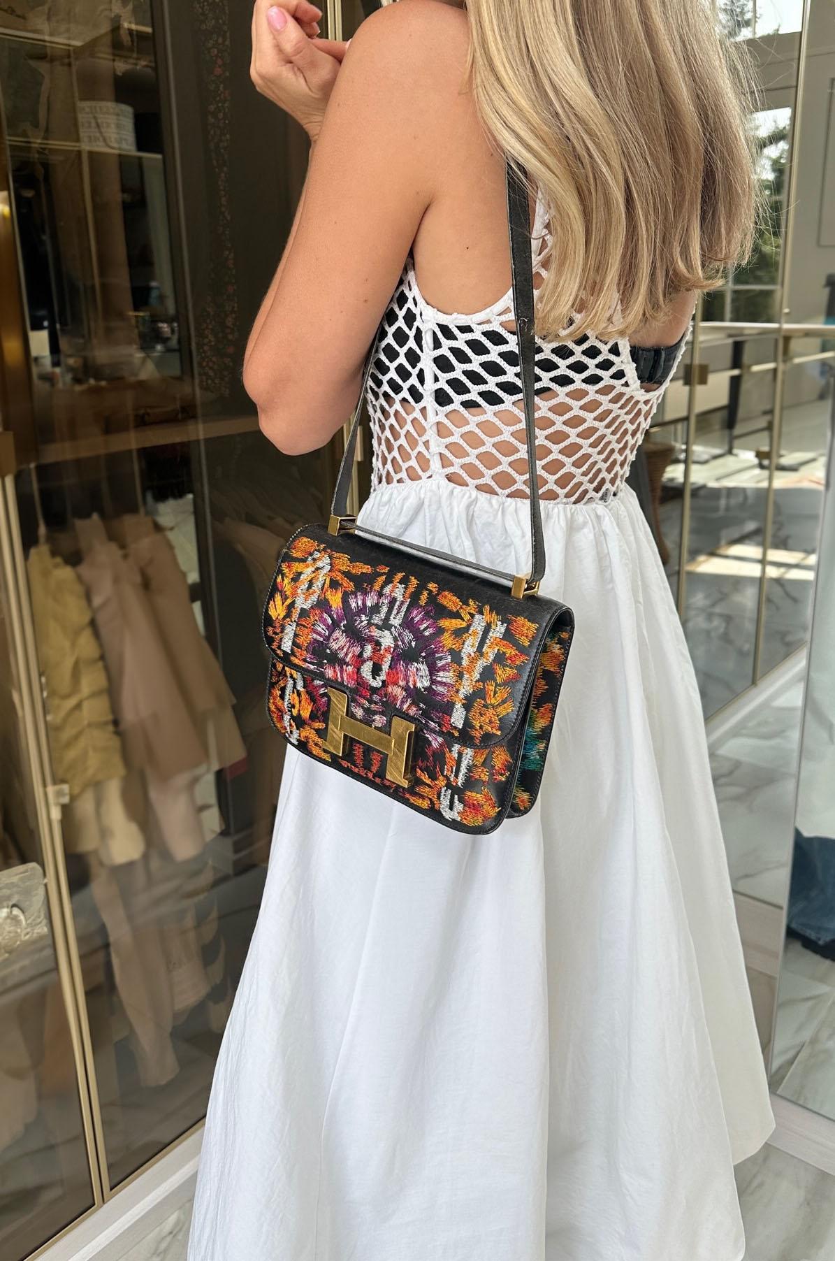 Vintage Hermès Constance 24 JAY AHR PSYCHEDELIC - PSYCHO For Sale at ...