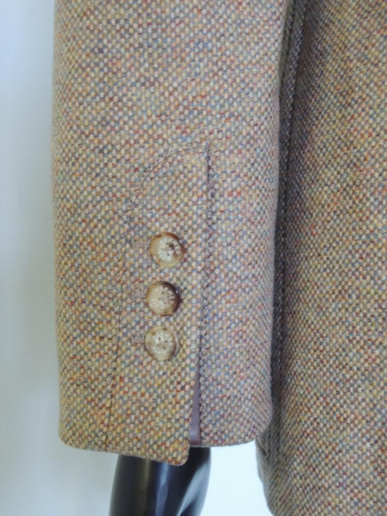 Vintage Hermes Tweed Equestrian Jacket at 1stDibs | hermes horse jacket
