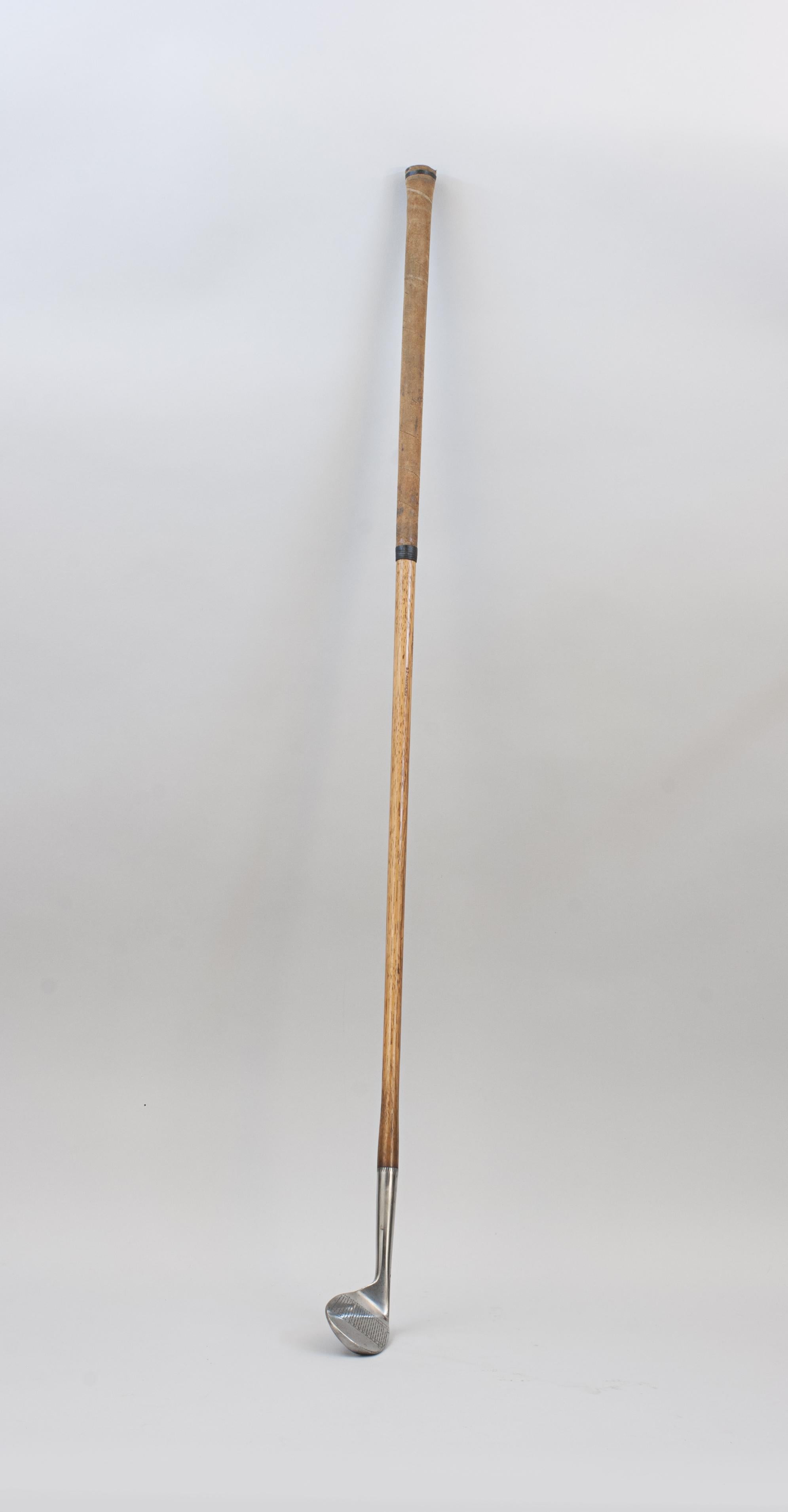 Vintage Hickory Golf Club, Niblick, by J. H. Taylor. For Sale at 1stDibs