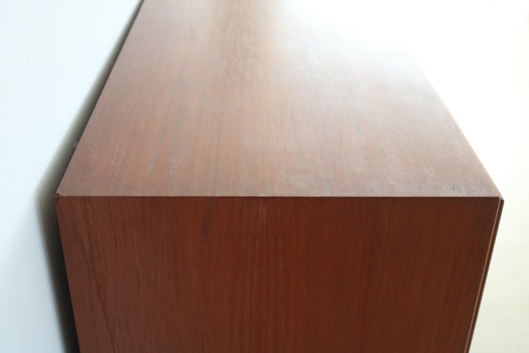 Vintage High Board Wall Cabinet E.W. Bach Danish For Sale at 1stDibs