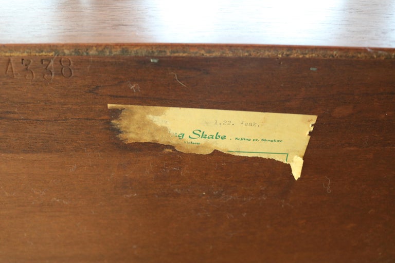 Vintage High Board Wall Cabinet E.W. Bach Danish For Sale at 1stDibs