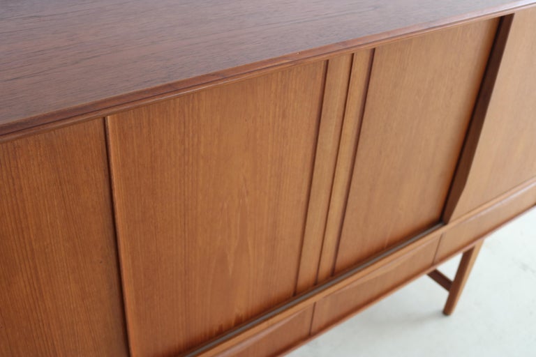 Vintage High Board Wall Cabinet E.W. Bach Danish For Sale at 1stDibs