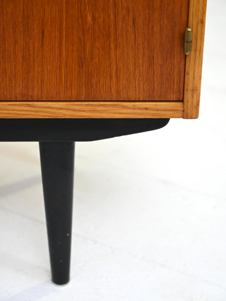 Vintage High Sideboard / Highboard Scandi For Sale at 1stDibs