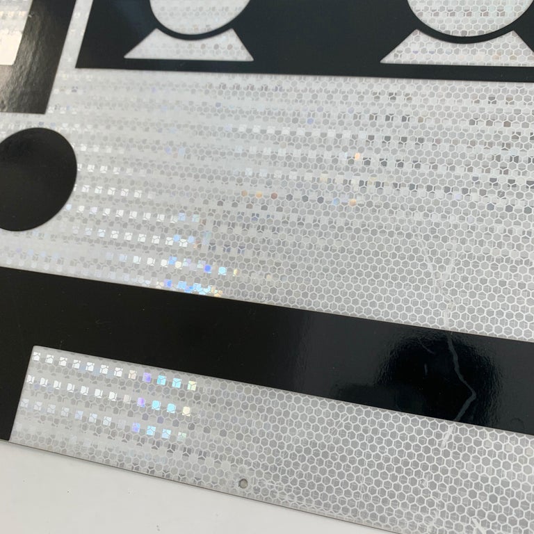 Vintage Highway Carpool Sign For Sale at 1stDibs