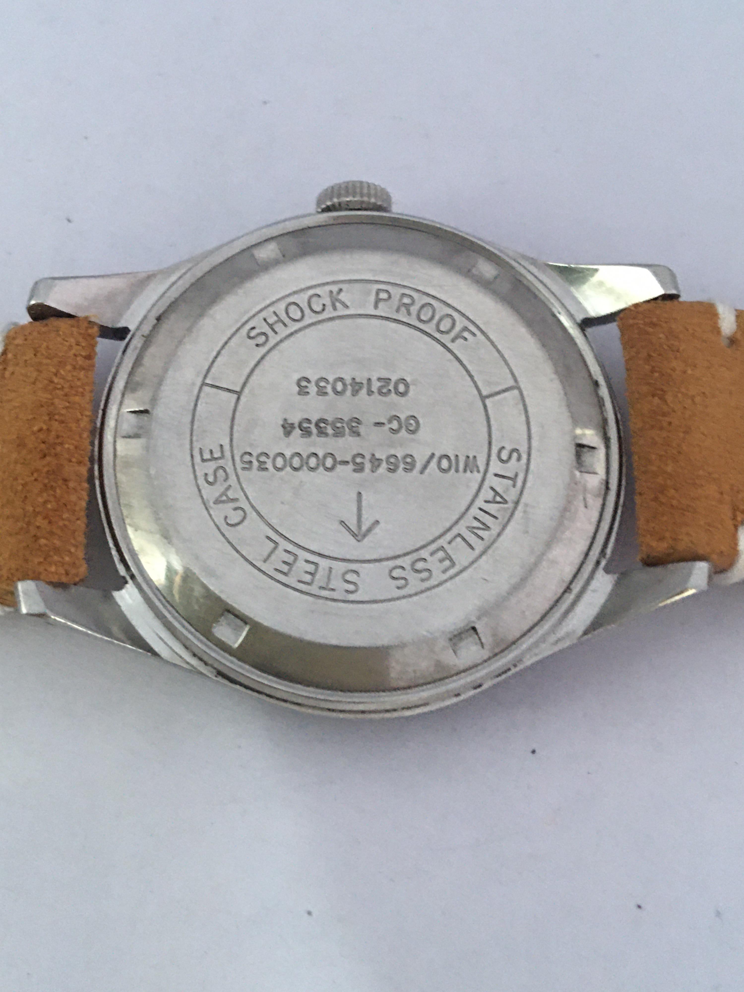 Vintage hmt Jawan Mechanical Military Watch at 1stDibs