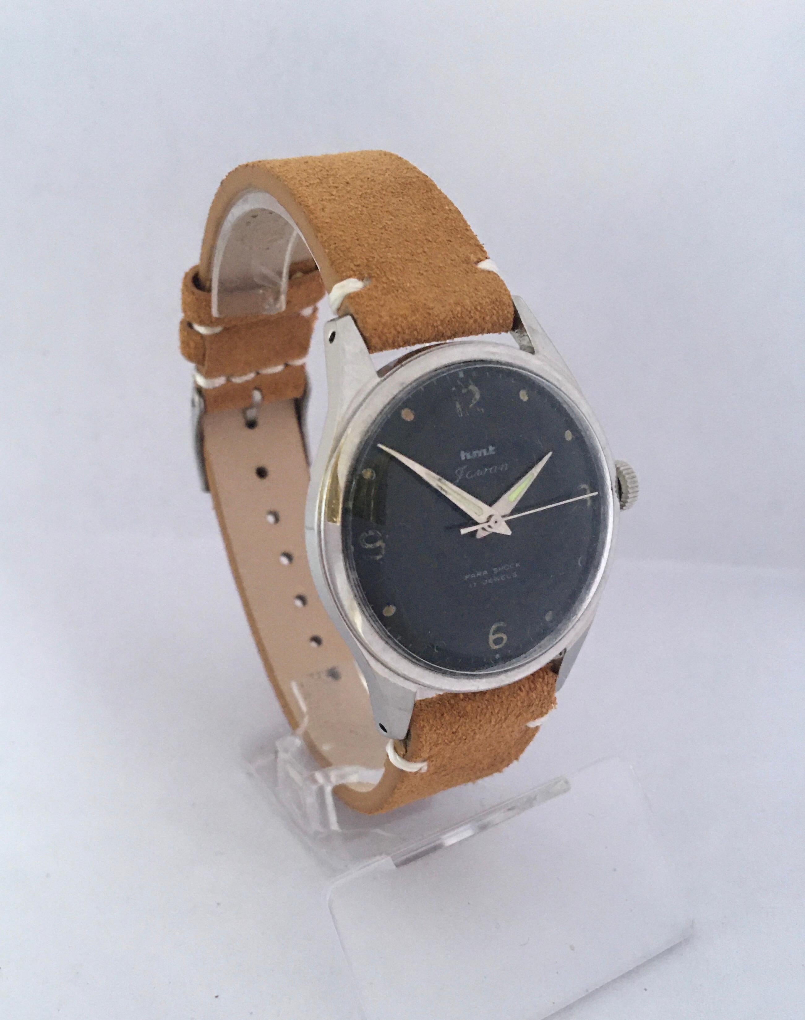 Vintage hmt Jawan Mechanical Military Watch at 1stDibs
