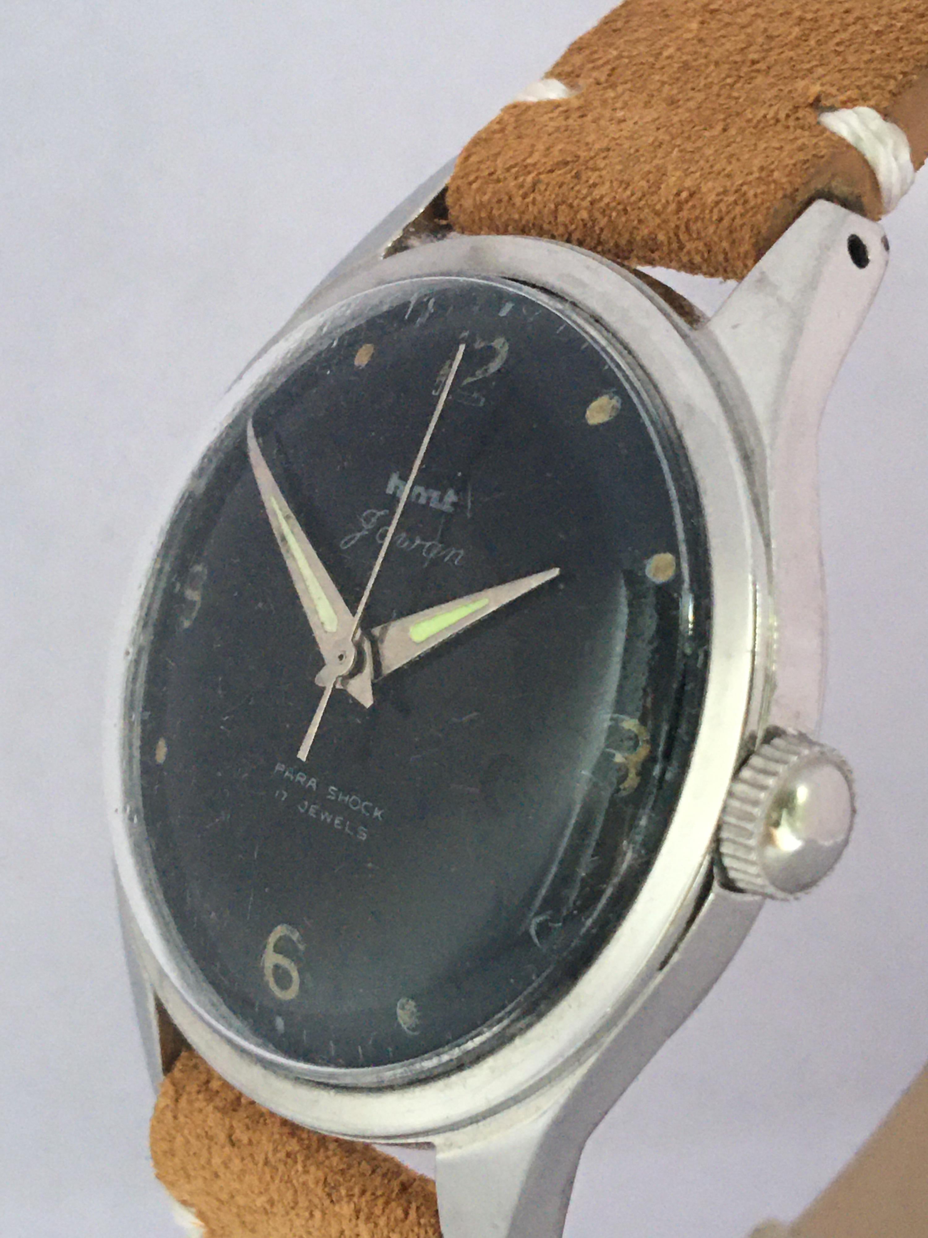 Vintage hmt Jawan Mechanical Military Watch at 1stDibs