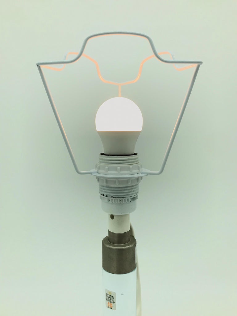 Vintage Holmegaard Table Lamp For Sale at 1stDibs