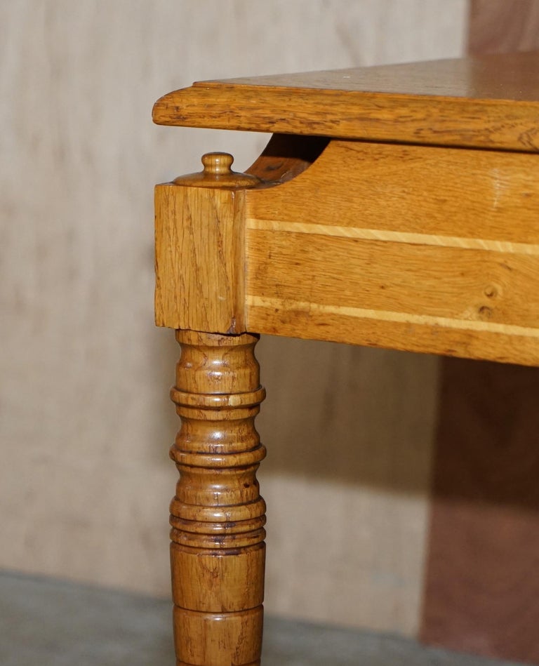 Vintage Honey Oak Chess Board Coffee Table with Vintage Ebonised Chess ...