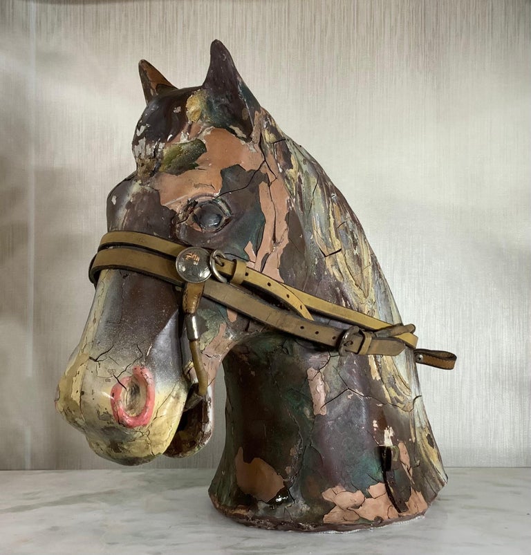 Vintage Horse Head at 1stDibs