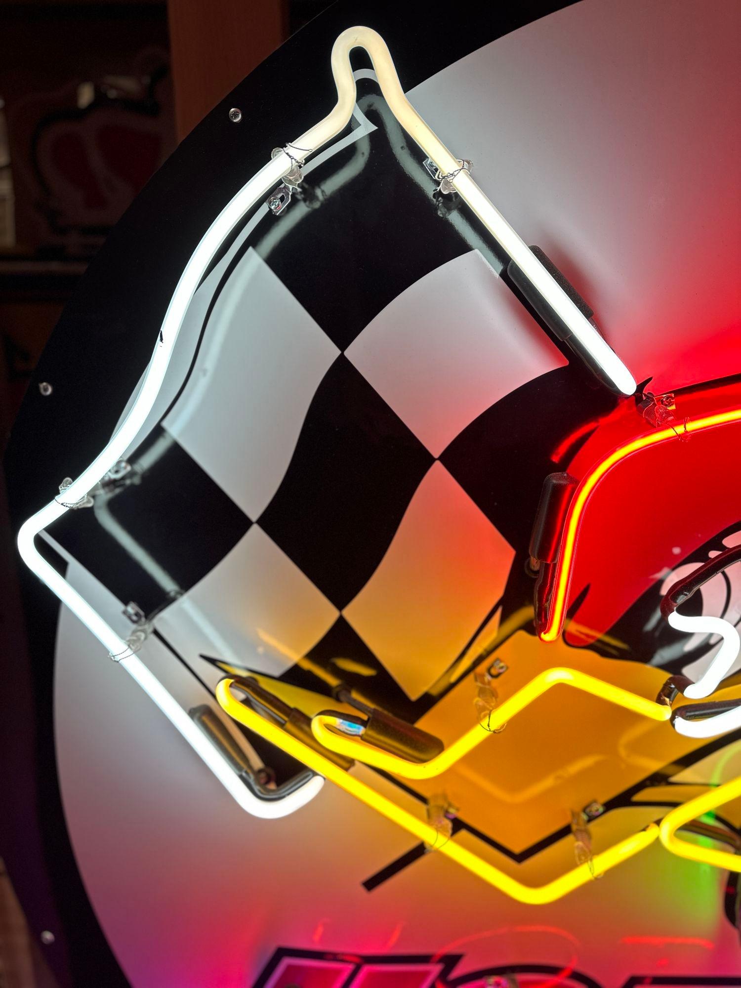 Vintage Hot Rod Garage Neon Sign For Sale at 1stDibs