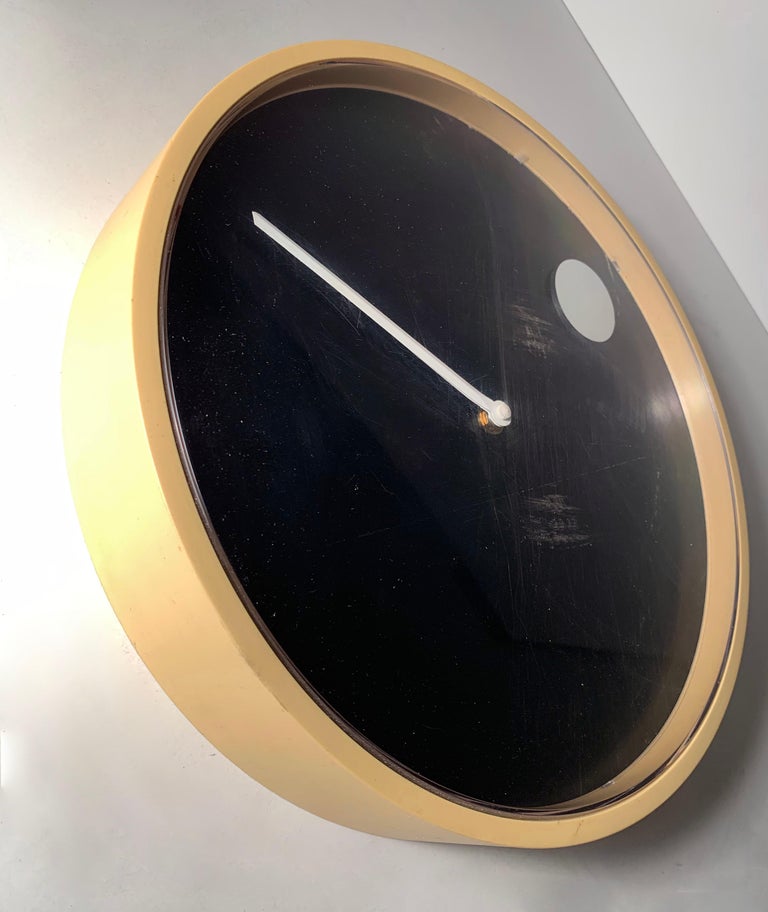 Vintage Howard Miller 'Museum' Wall Clock by Nathan George Horwitt For ...