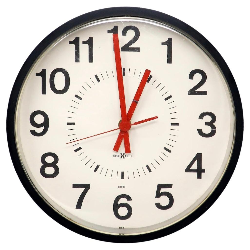 Mid-Century Modern Howard Miller Floor Clock For Sale at 1stDibs