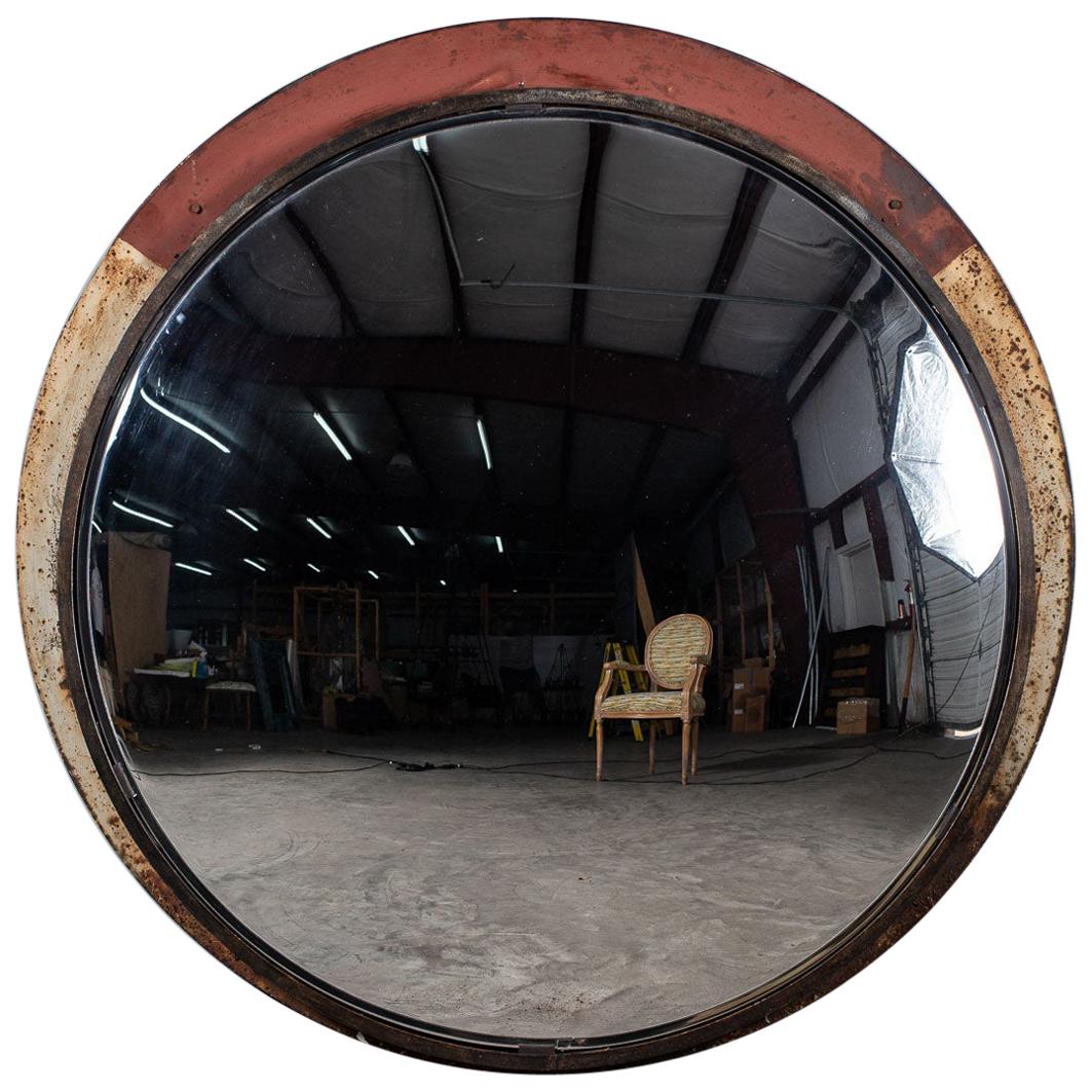 Convex Railroad Mirror - For Sale on 1stDibs