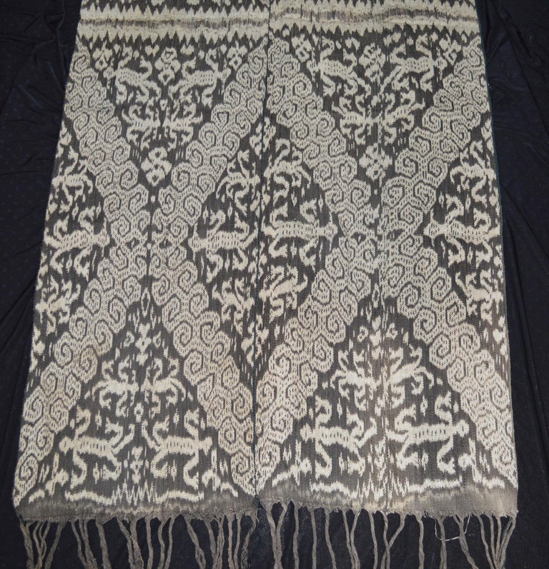Vintage Ikat Cloth Timor Indonesia Asian Textiles Home Decor For Sale ...