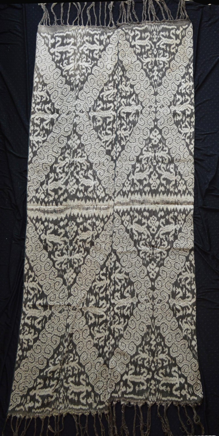 Vintage Ikat Cloth Timor Indonesia Asian Textiles Home Decor For Sale ...