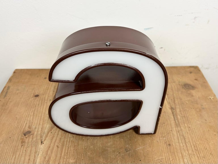 Vintage Illuminated Letter a, 1970s For Sale at 1stDibs