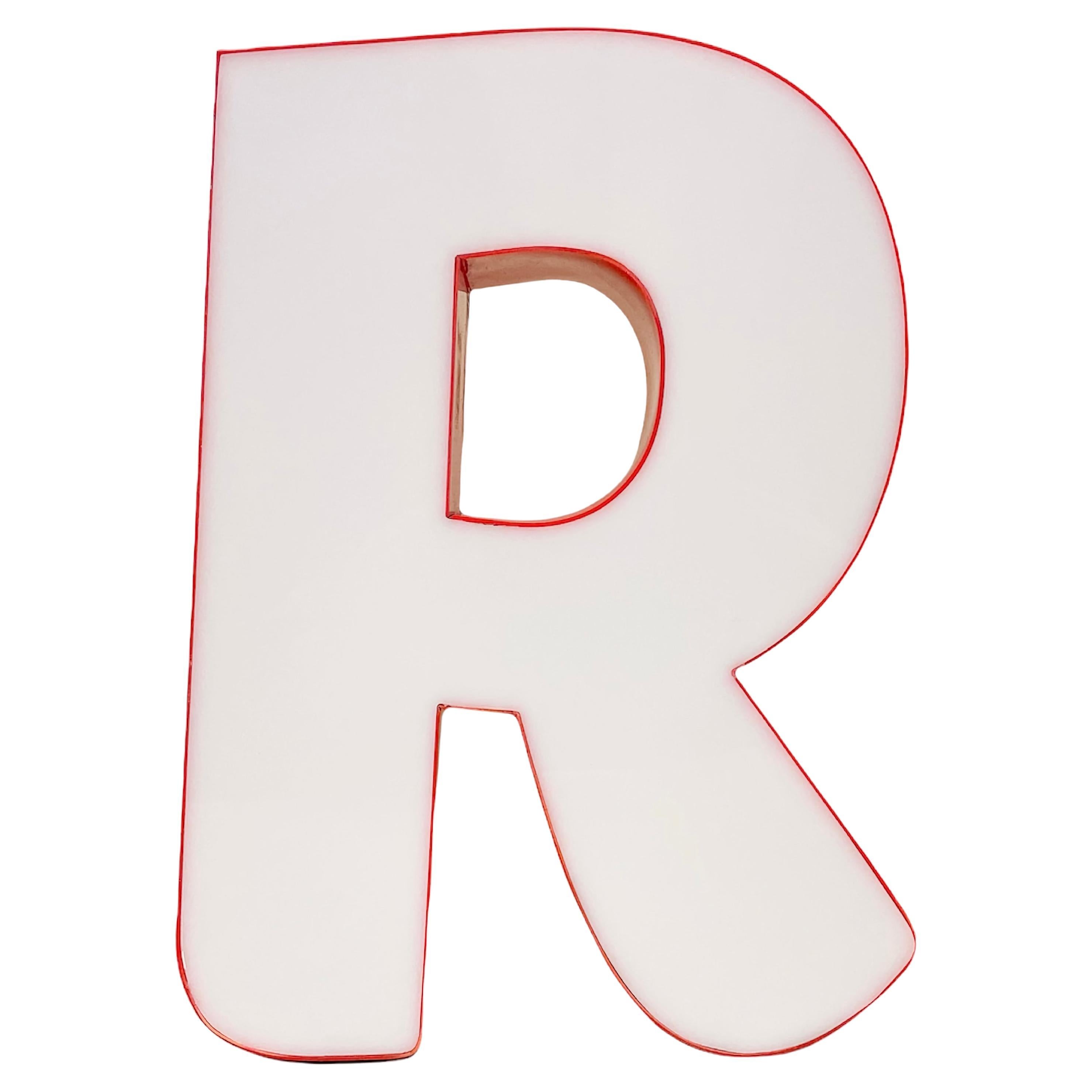 Large Industrial Times Roman Marquee Letter R For Sale at 1stDibs