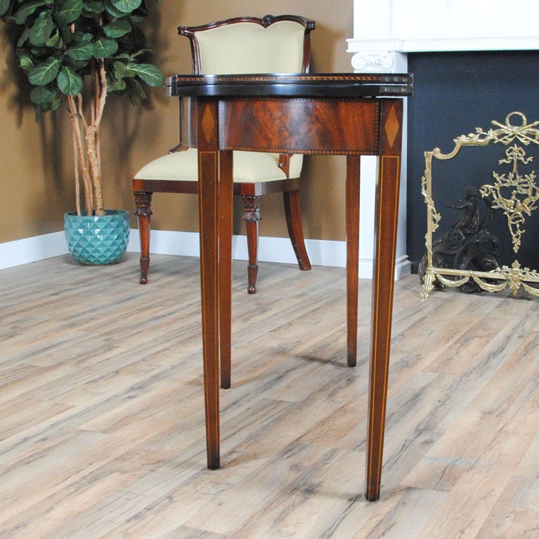 Vintage Imperial Mahogany Game Table For Sale at 1stDibs