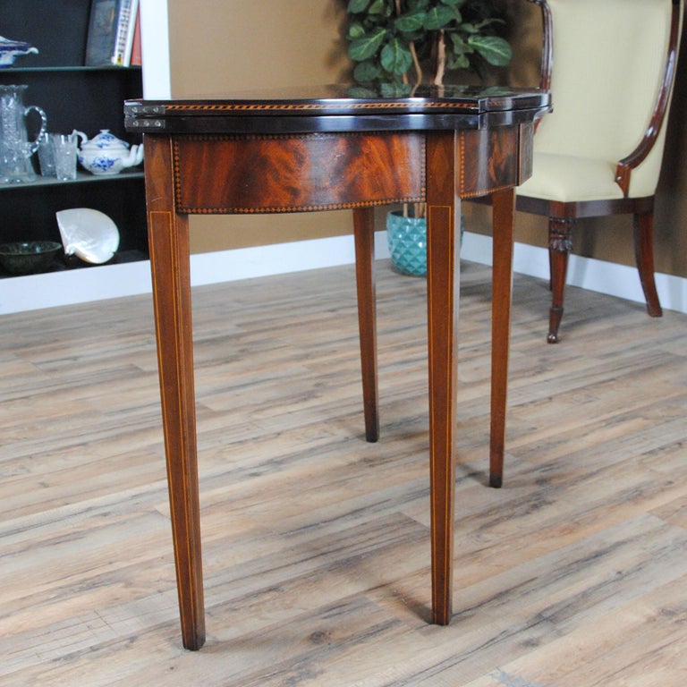 Vintage Imperial Mahogany Game Table For Sale at 1stDibs