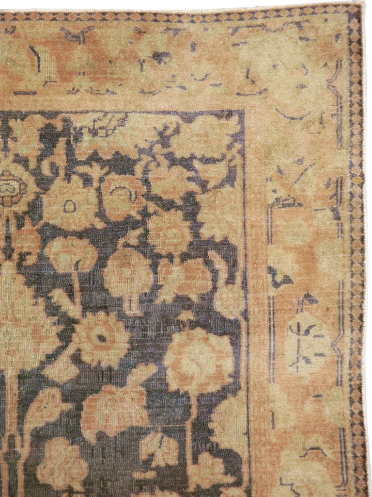Vintage Indian Agra Rug For Sale at 1stDibs