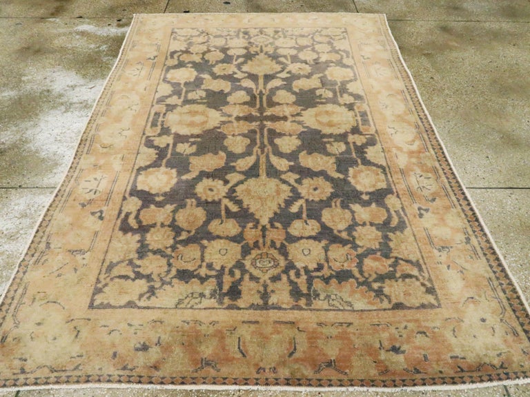 Vintage Indian Agra Rug For Sale at 1stDibs