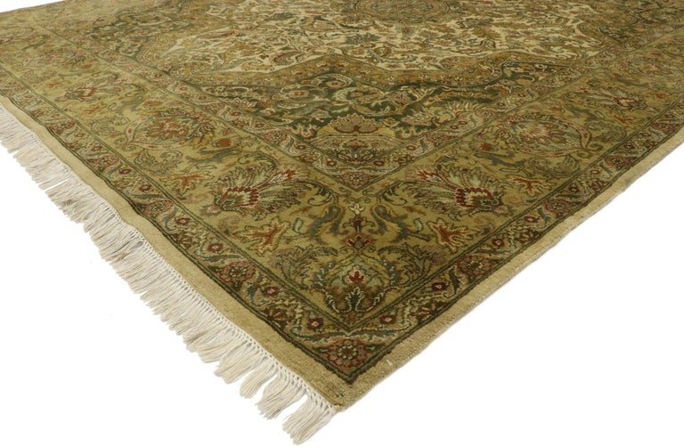 Vintage Indian Botanical Rug with Traditional Style For Sale at 1stDibs ...