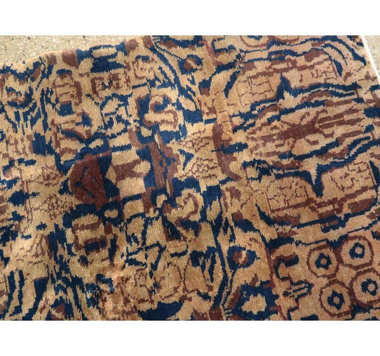 Vintage Indian Lahore Rug For Sale at 1stDibs