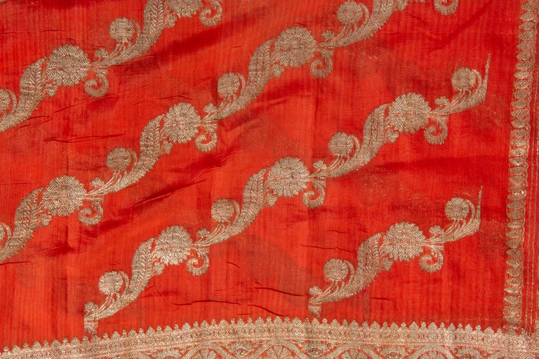 Indian Sari Coral Color New Idea for Unusual Curtains Also For Sale at ...