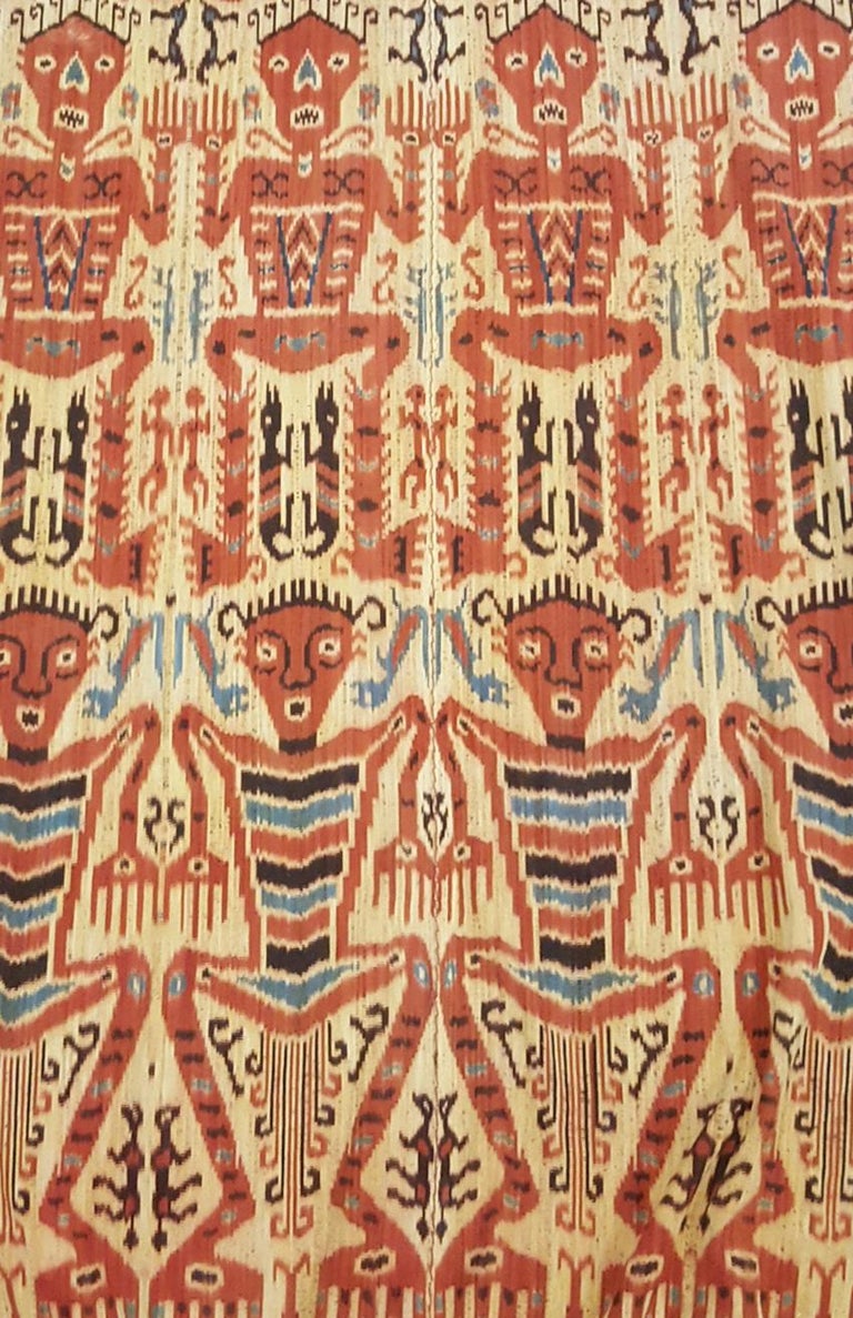Vintage Indonesian Sumba Island Hinggi Ikat Weaving at 1stDibs | sumba ...
