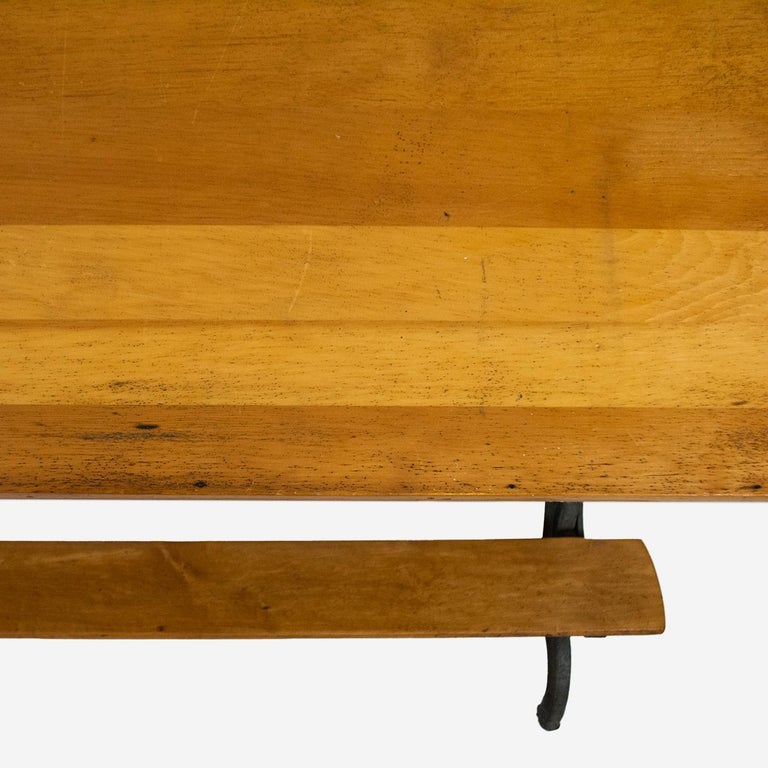 Vintage Industrial Architect's Drafting Desk/Table For Sale at 1stDibs