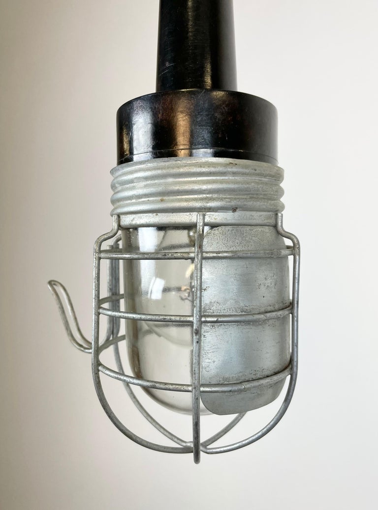 Vintage Industrial Bakelite Hanging Work Light, 1960s For Sale at 1stDibs