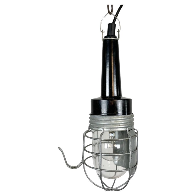 Vintage Industrial Bakelite Hanging Work Light, 1960s For Sale at 1stDibs