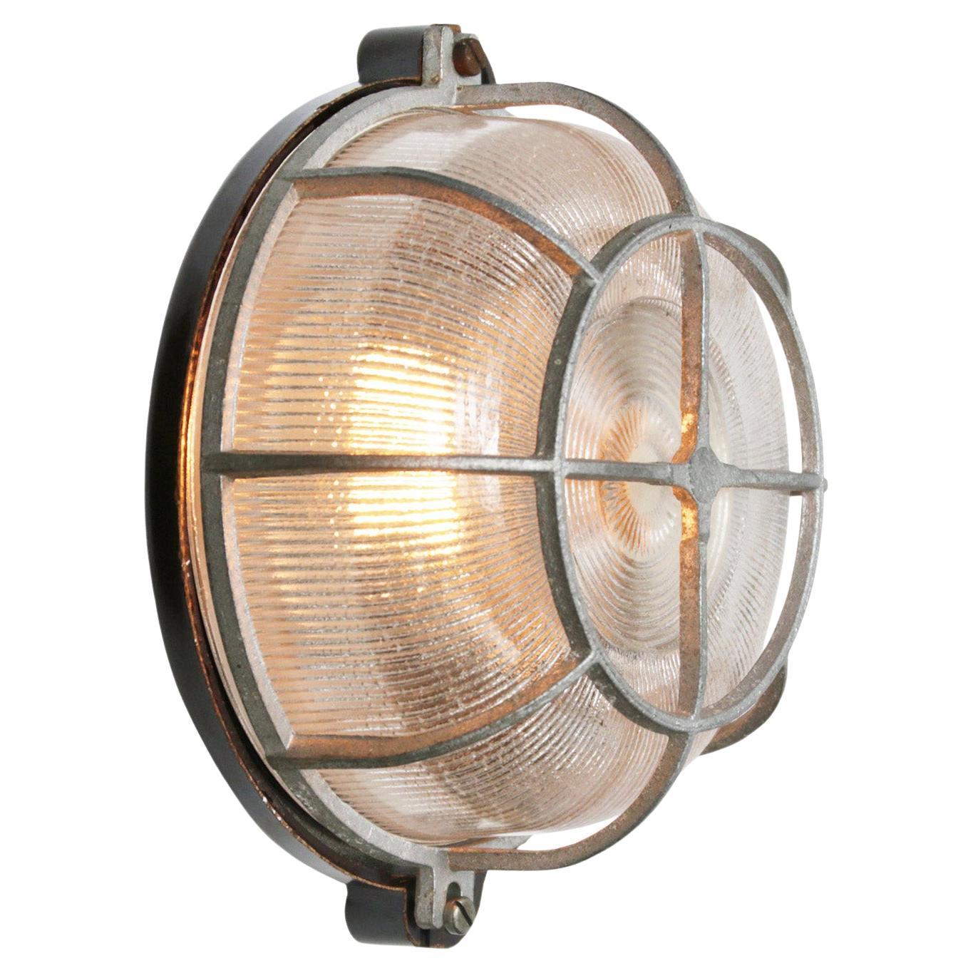 Vintage Industrial Bakelite Holophane Glass Wall Scone Light at 1stDibs ...