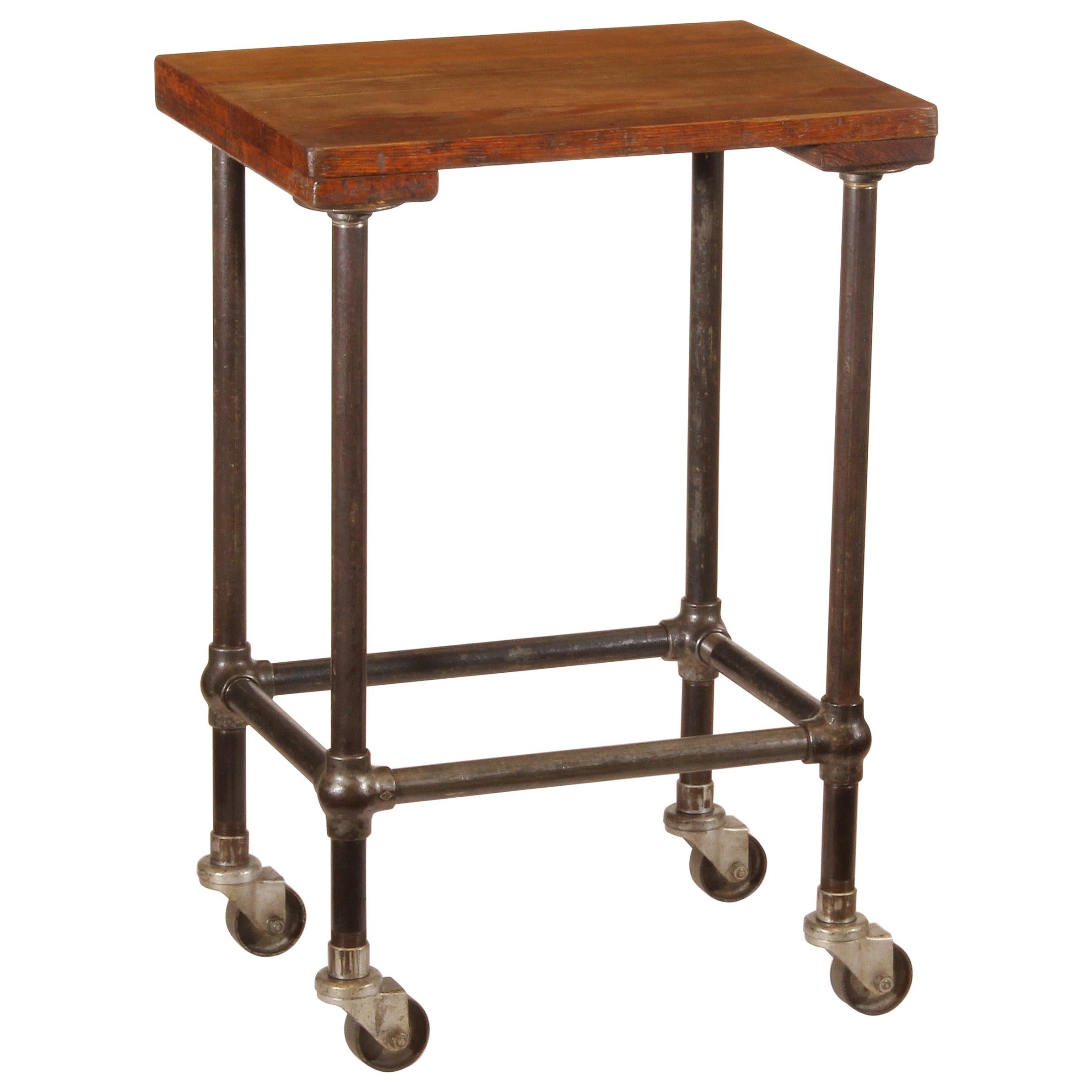 Original Vintage Industrial, American Made School Lab Desk at 1stDibs