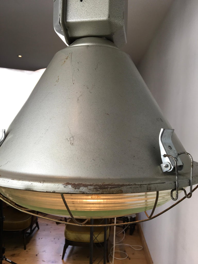 Vintage Industrial Factory Lights, 1990s For Sale at 1stDibs