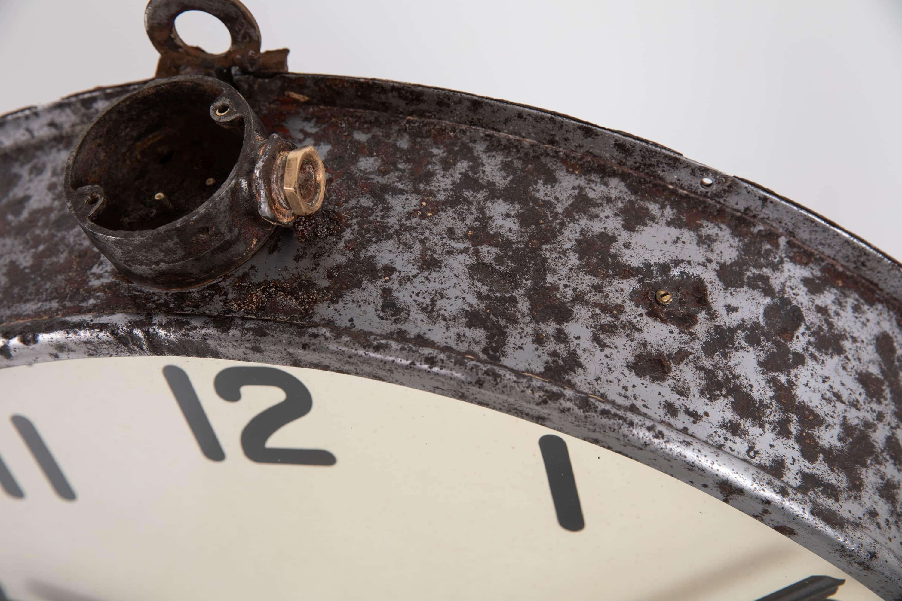 Vintage Industrial Gents of Leicester Factory Railway Wall Clock, circa ...