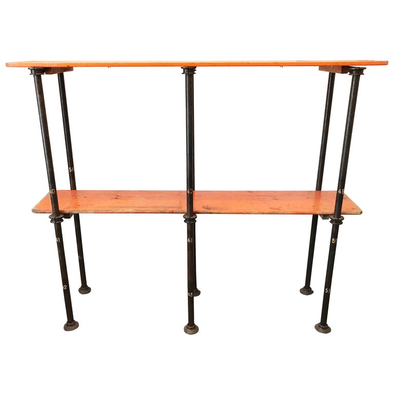 Vintage Industrial German Shelving Unit, 1930s For Sale at 1stDibs