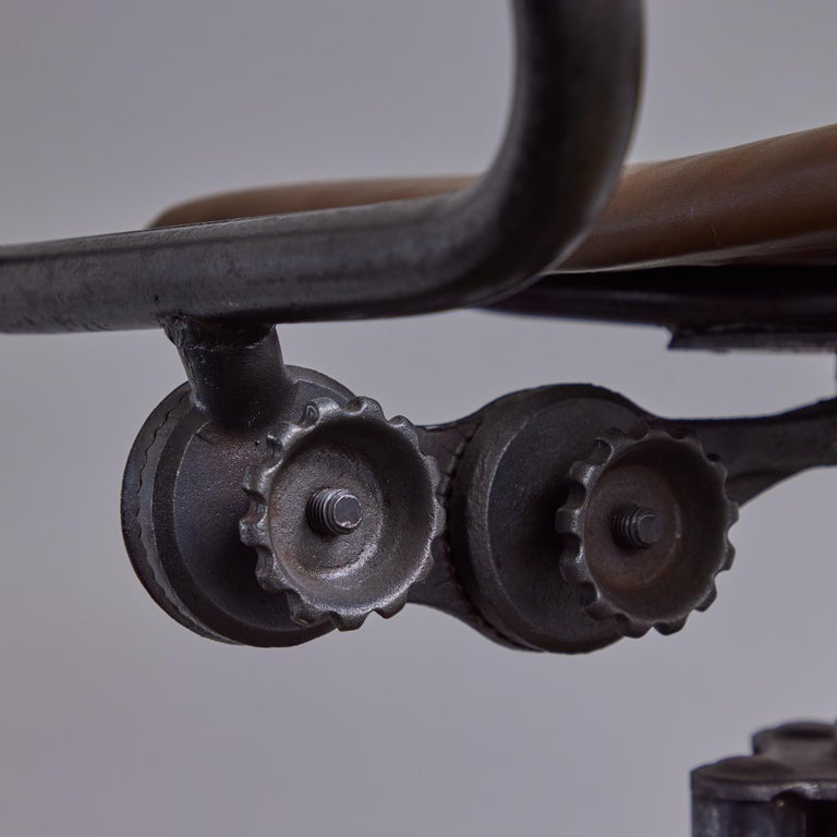 Vintage Industrial Metal Desk Chair For Sale at 1stDibs | industrial ...