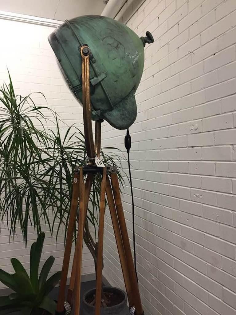 Vintage Industrial Novalux Projector Light by General Electric at ...