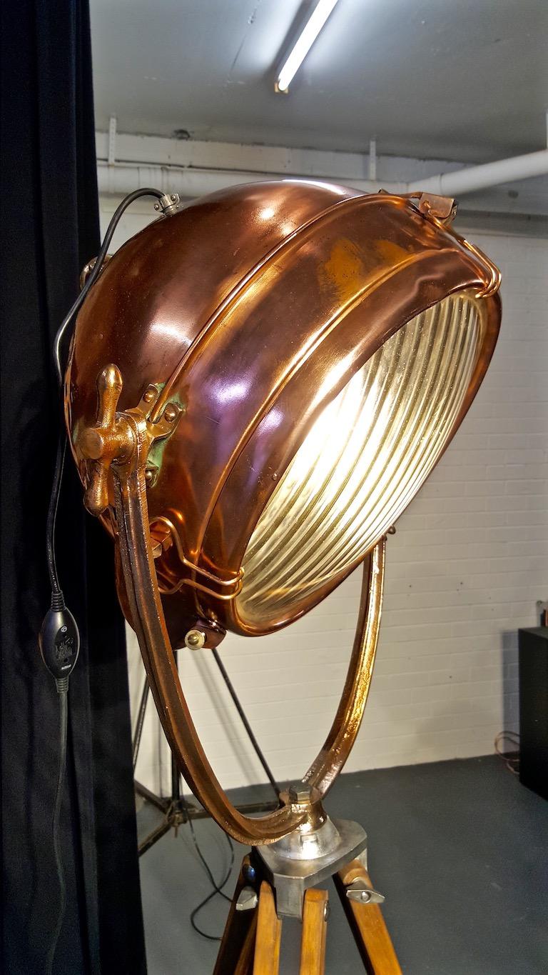 Vintage Industrial Novalux Projector Light by General Electric at 1stDibs