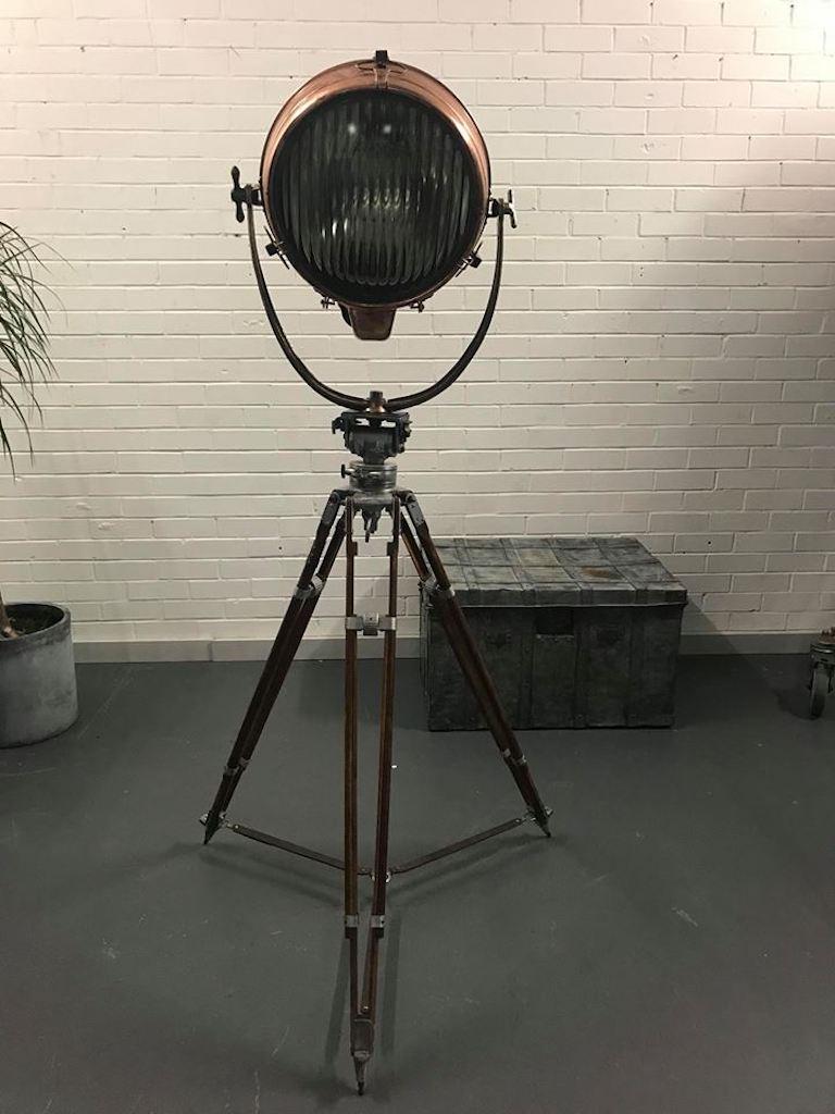 Vintage Industrial Novalux Projector Light by General Electric at ...