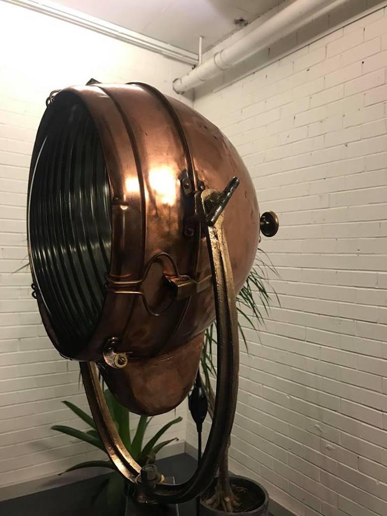 Vintage Industrial Novalux Projector Light by General Electric at 1stDibs