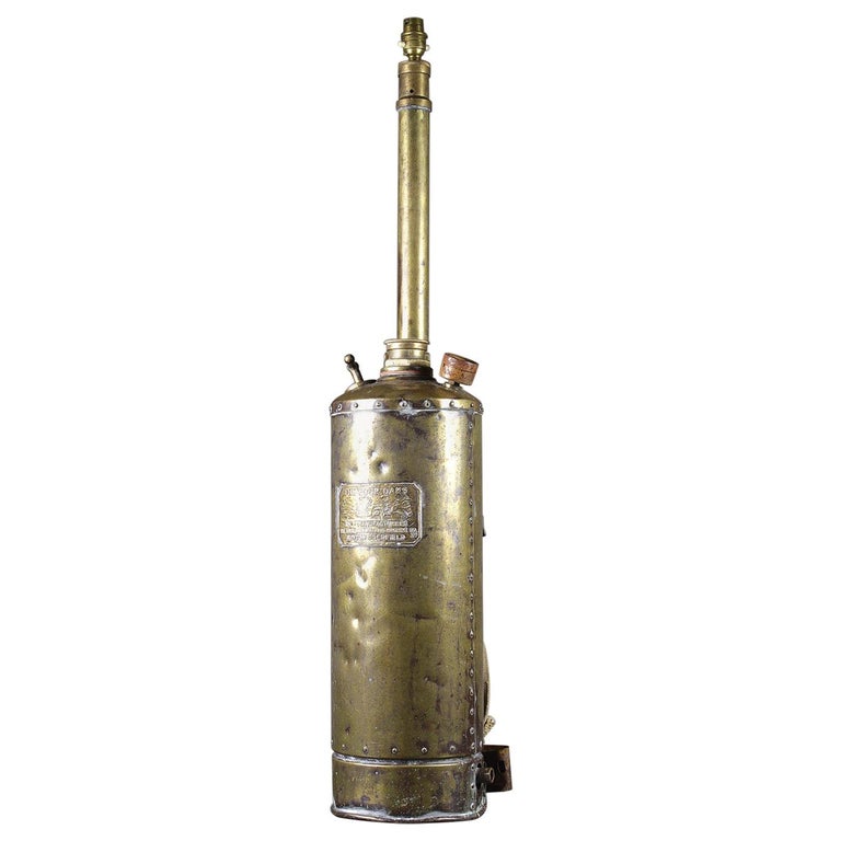 Vintage Industrial Repurposed Pump Spray Lamp, 20th Century For Sale at ...