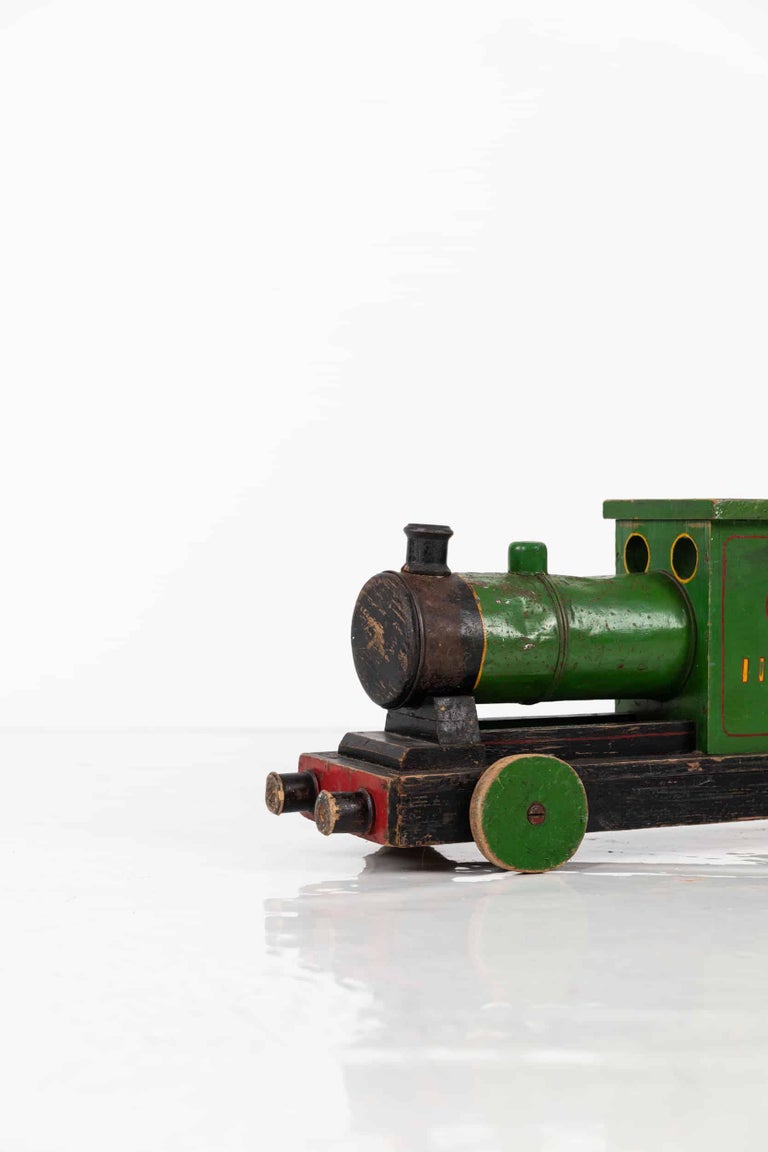 Vintage Industrial Scratch Built Railway Toy Steam Train Model. C.1940 ...